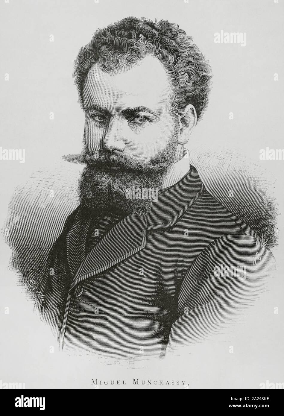 Michael Lieb, pintor húngaro conocido por Mihály Munkácsy (1844-1900 ...