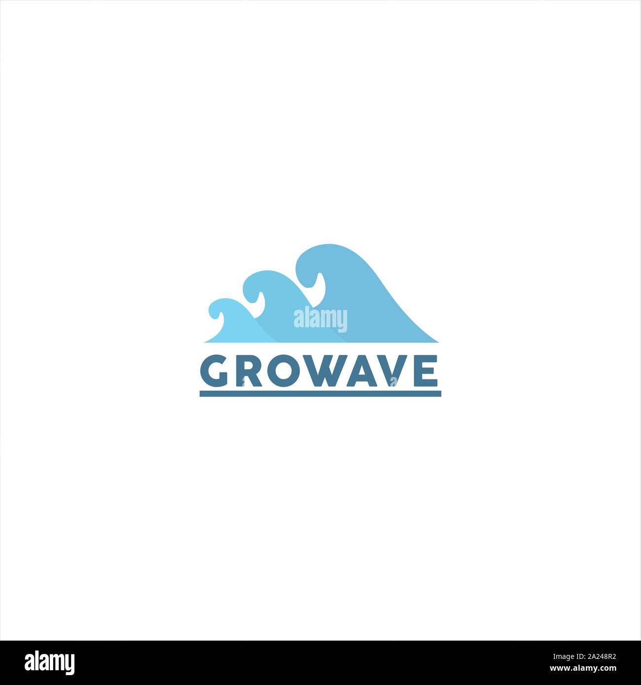 Simple Swirl Wave Logo Stock Vector Image & Art - Alamy