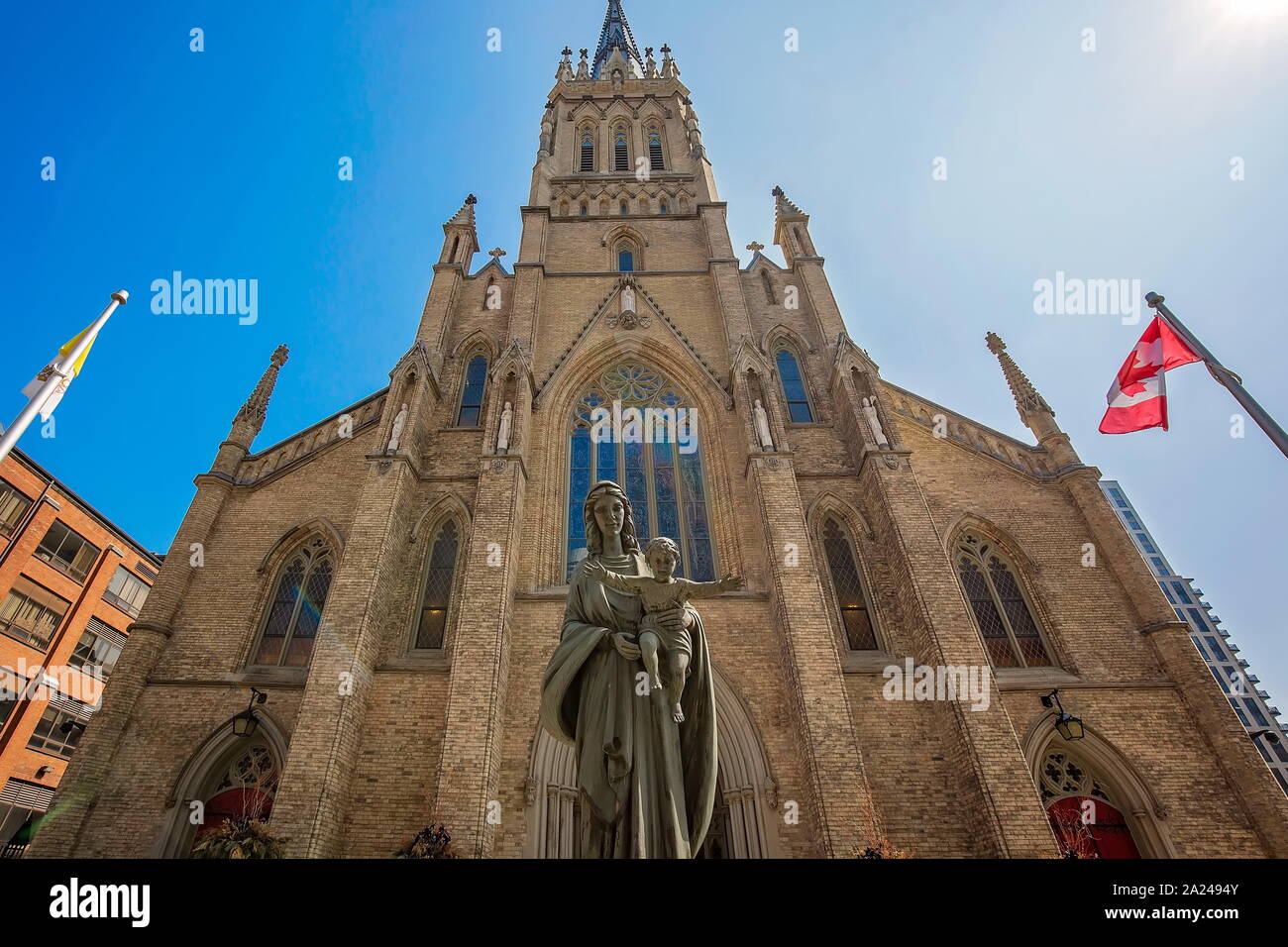 Toronto Saint Michael Cathedral Basilica, a large and historic ...