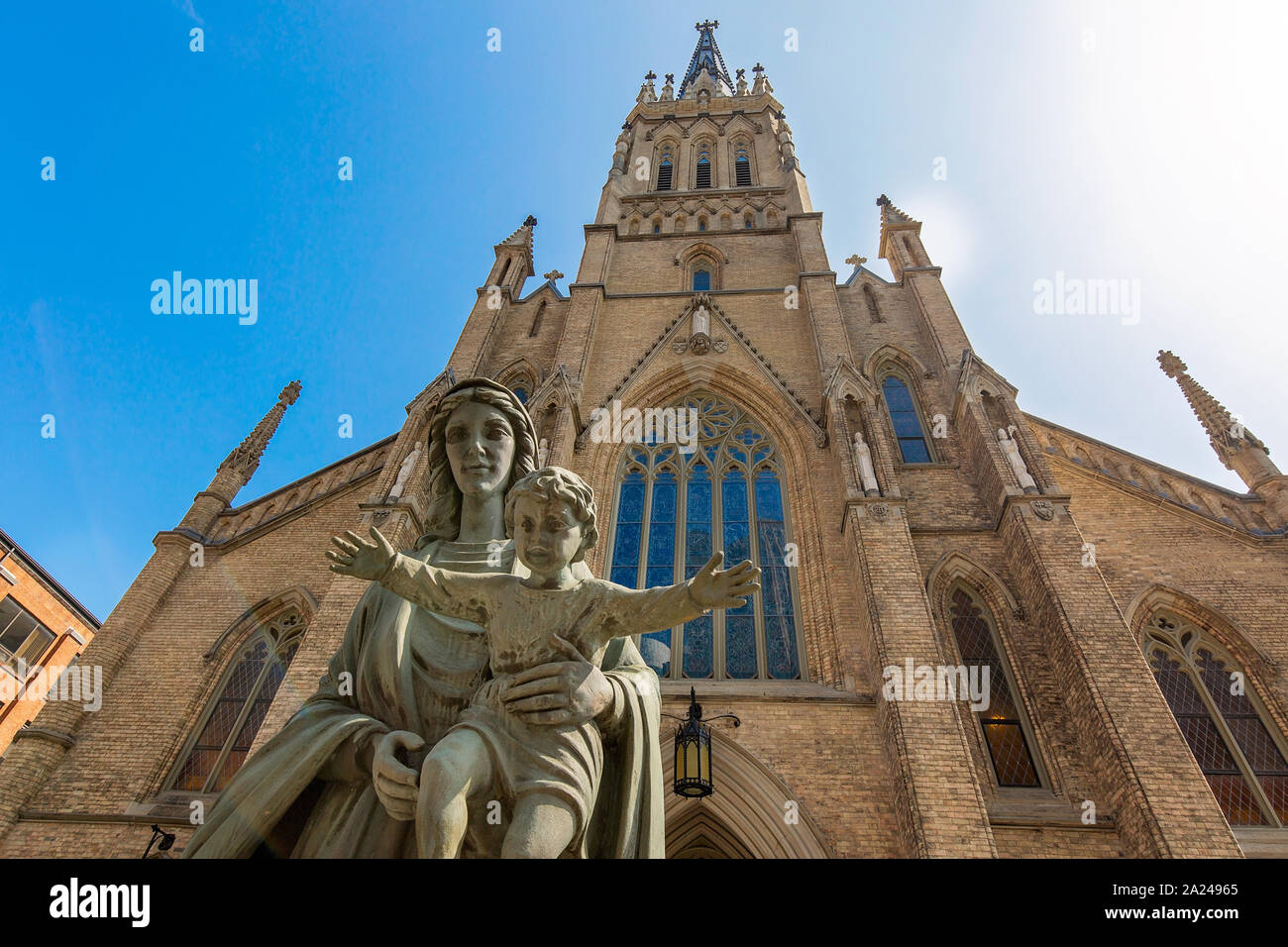 Toronto Saint Michael Cathedral Basilica, a large and historic ...