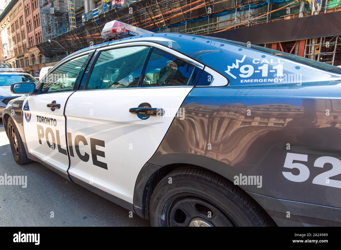 Toronto police car hi-res stock photography and images - Alamy