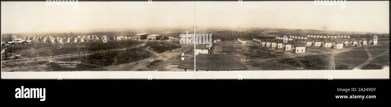 Panorama of Colver, PA Stock Photo - Alamy