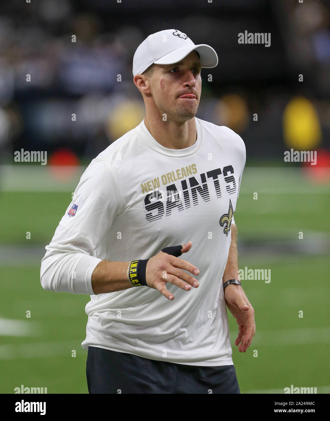 New Orleans, LA, USA. 29th Sep, 2019. New Orleans Saints injured ...