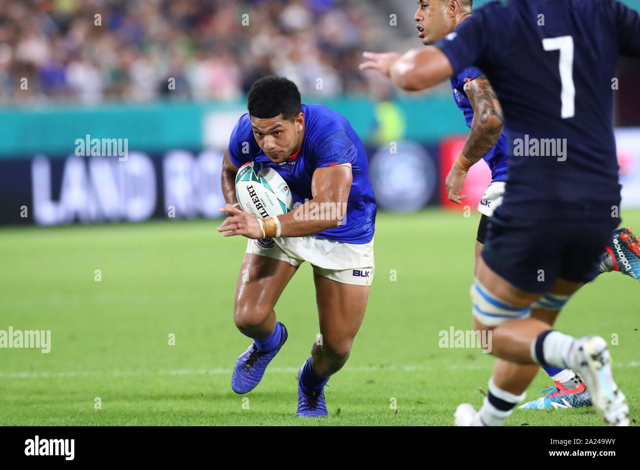 Kobe, Hyogo, Japan. 30th Sep, 2019. Henry Taefu (SAM) Rugby : 2019 ...