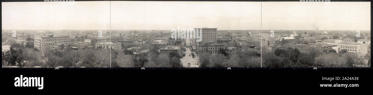 Panorama view of Fresno, Cal Stock Photo - Alamy