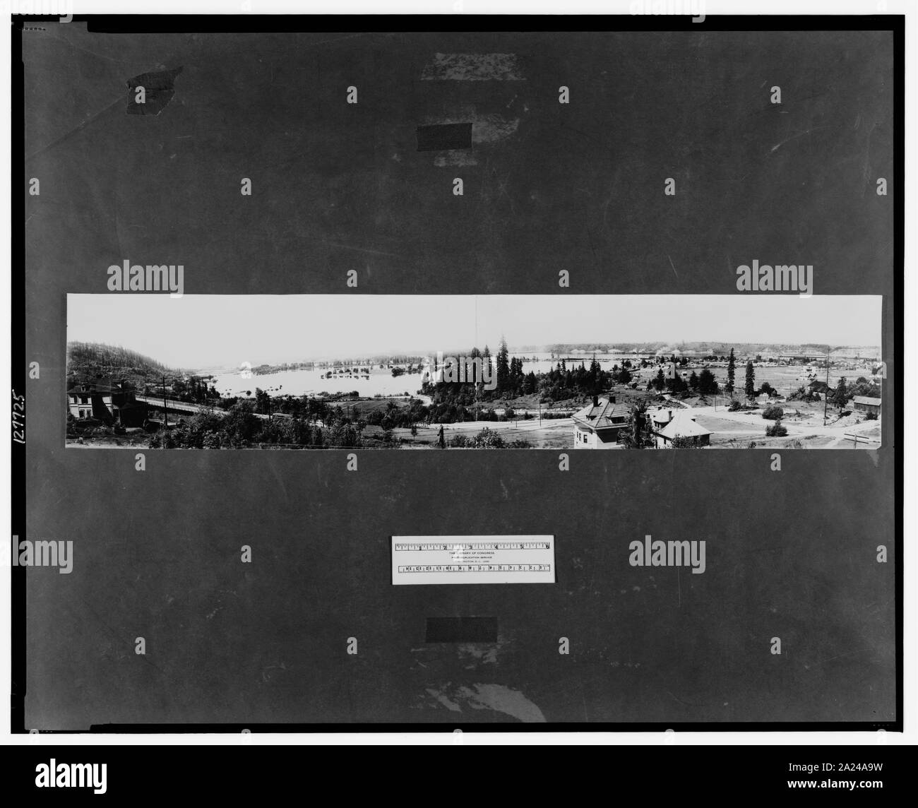 Panoramic photograph of Lewis and Clark fairgrounds Stock Photo - Alamy