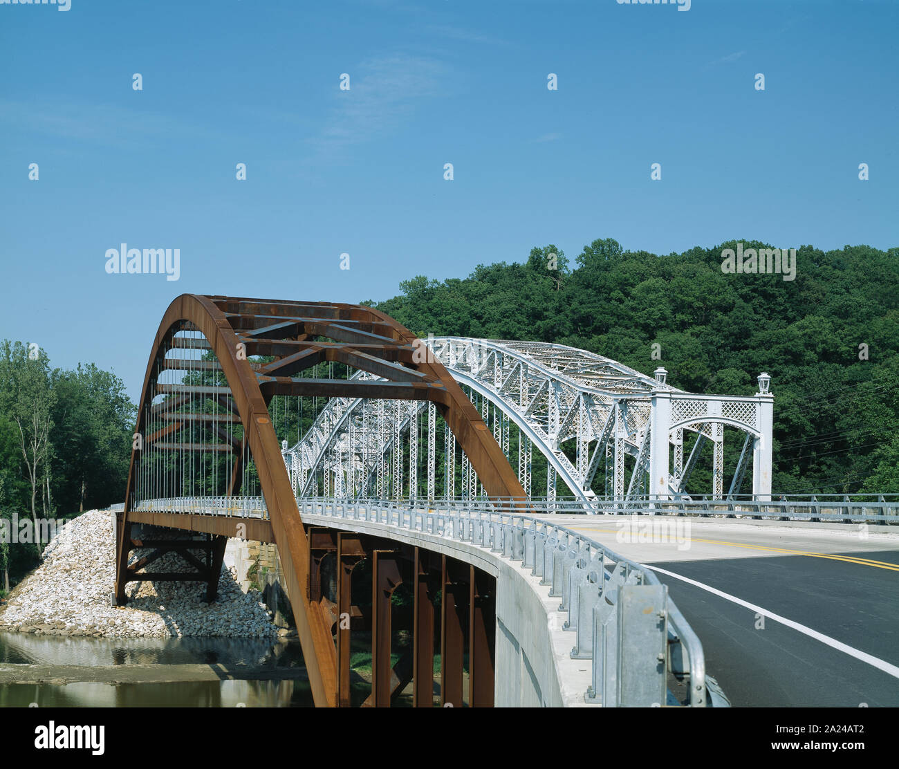 Paper Mill Road bridge, Baltimore County, Maryland Stock Photo - Alamy