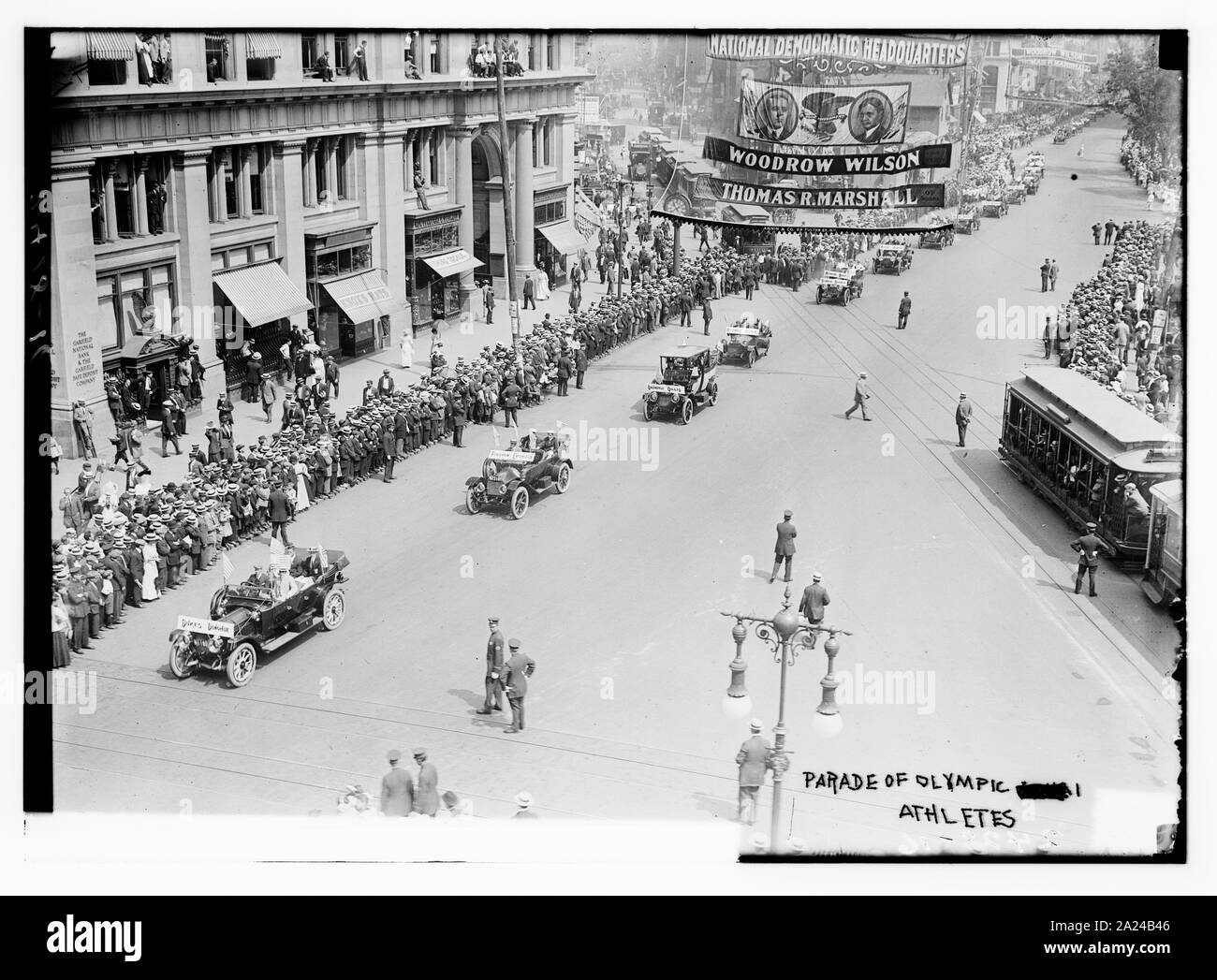 Parade of Olympic Athletes Stock Photo - Alamy