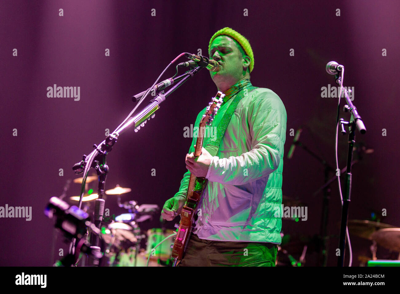 September 27, 2019, Chicago, Illinois, U.S: ISAAC BROCK of Modest Mouse ...