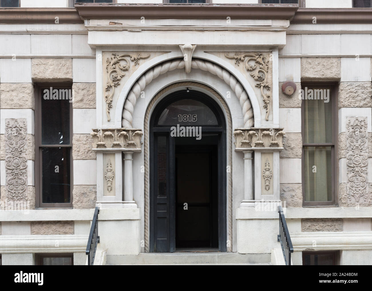 Paramount Studios back lot with New York City street scene that has ...