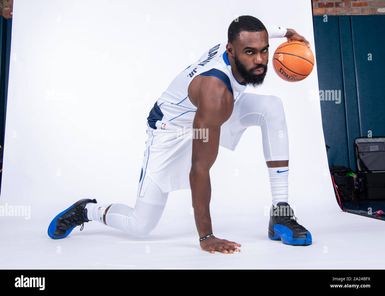 Tim hardaway jr media day hi-res stock photography and images - Alamy