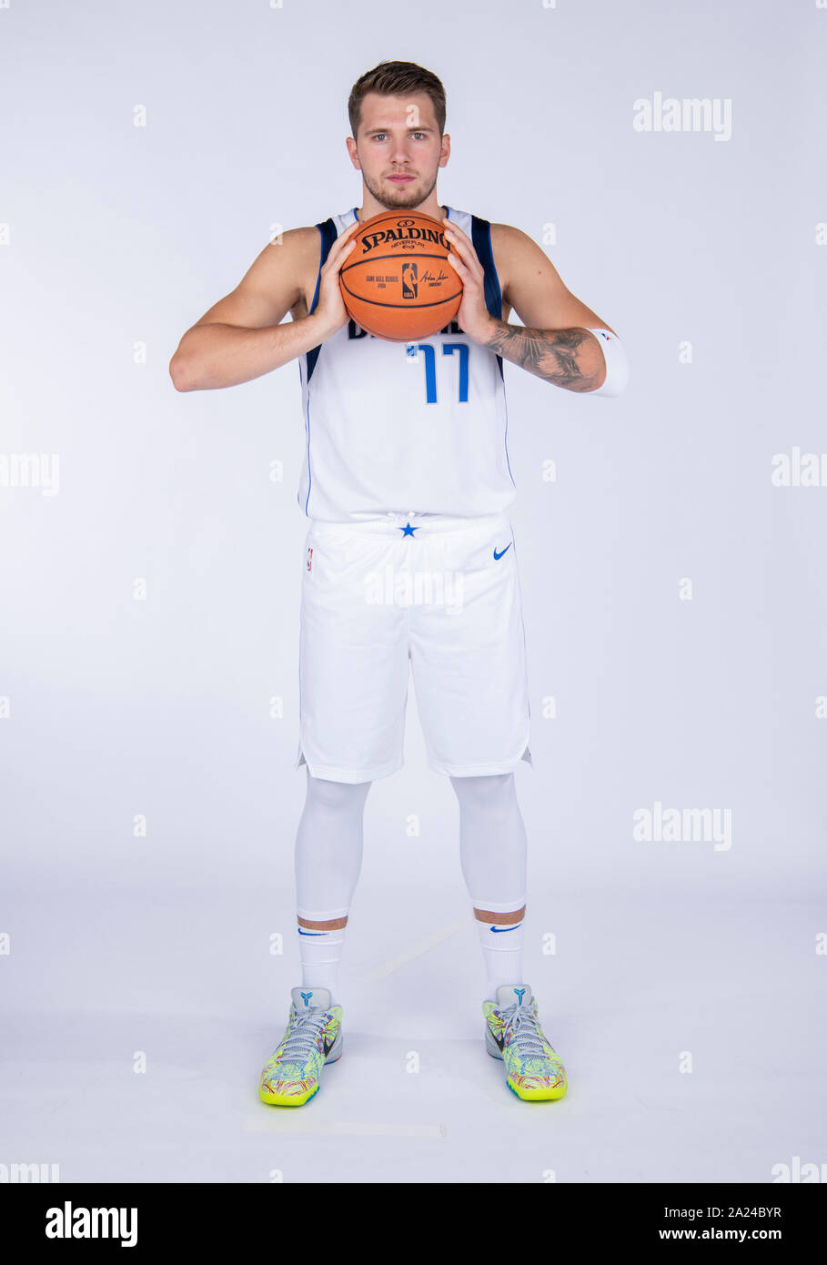 Sept 30, 2019: Dallas Mavericks forward Luka Doncic #77 poses during ...