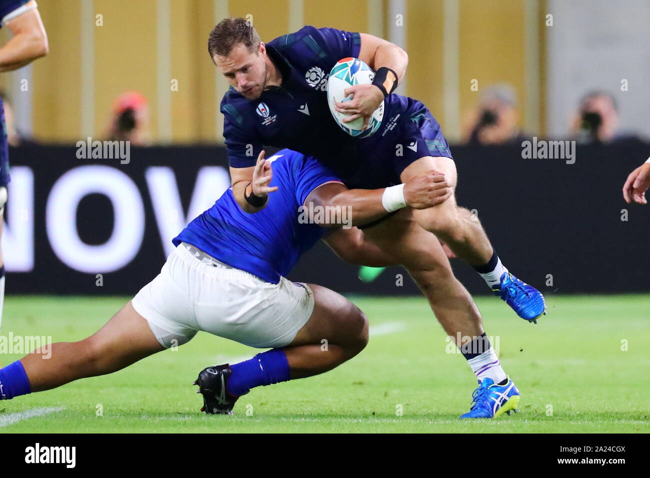 Kobe, Hyogo, Japan. 30th Sep, 2019. Allan Dell (SCO) Rugby : 2019 Rugby ...