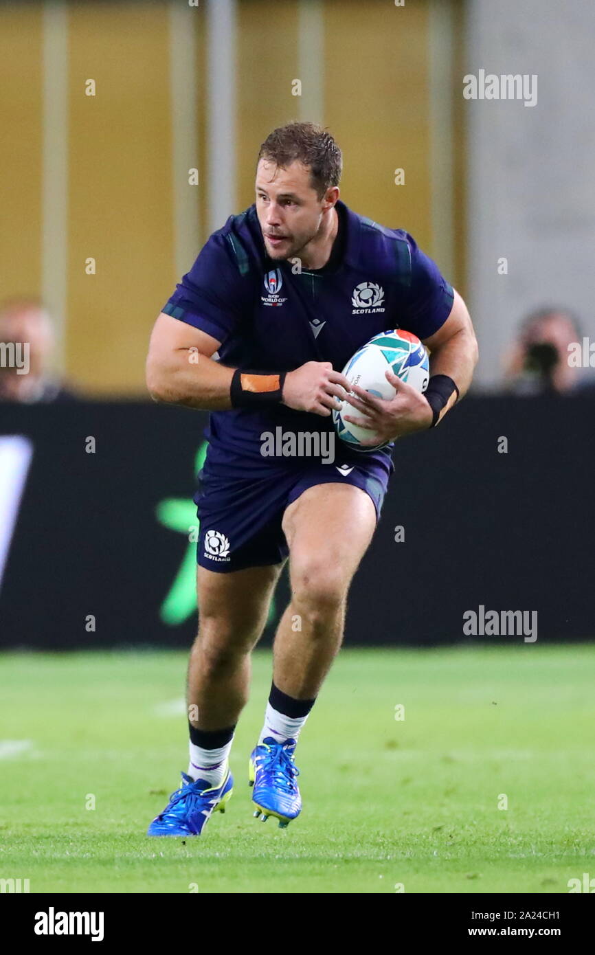 Kobe, Hyogo, Japan. 30th Sep, 2019. Allan Dell (SCO) Rugby : 2019 Rugby ...