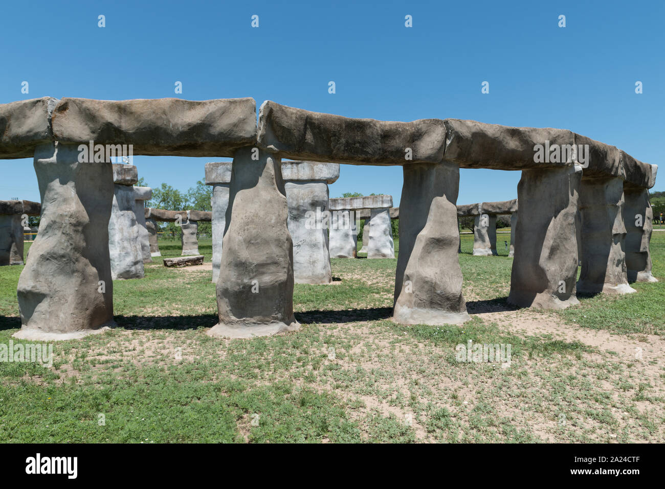 Part of Stonehenge II in the Texas Hill Country Stock Photo - Alamy