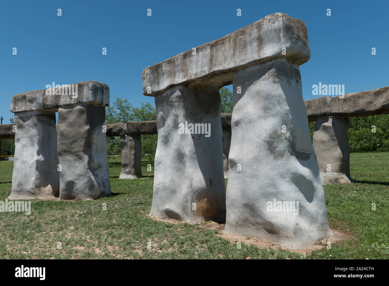 Part of Stonehenge II in the Texas Hill Country Stock Photo - Alamy
