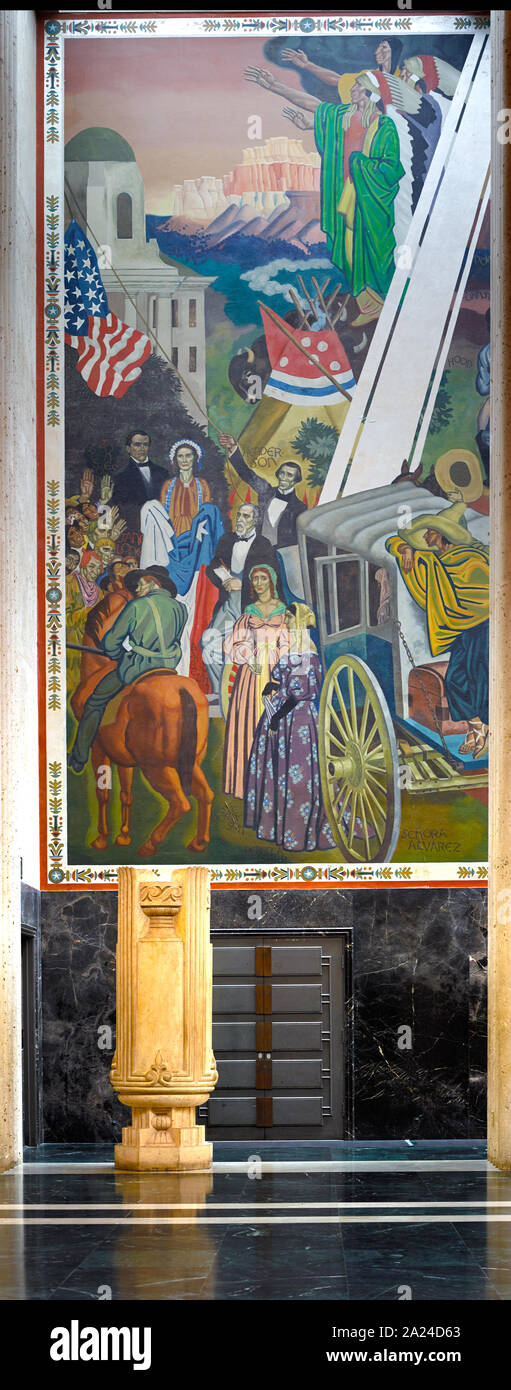 Worlds fair mural hi-res stock photography and images - Alamy