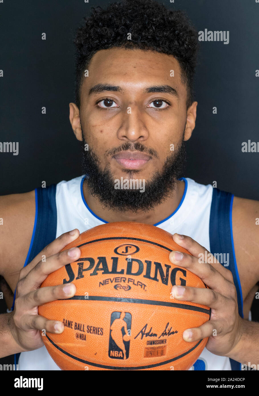 Sept 30, 2019: Dallas Mavericks guard Josh Reaves #23 poses during the ...