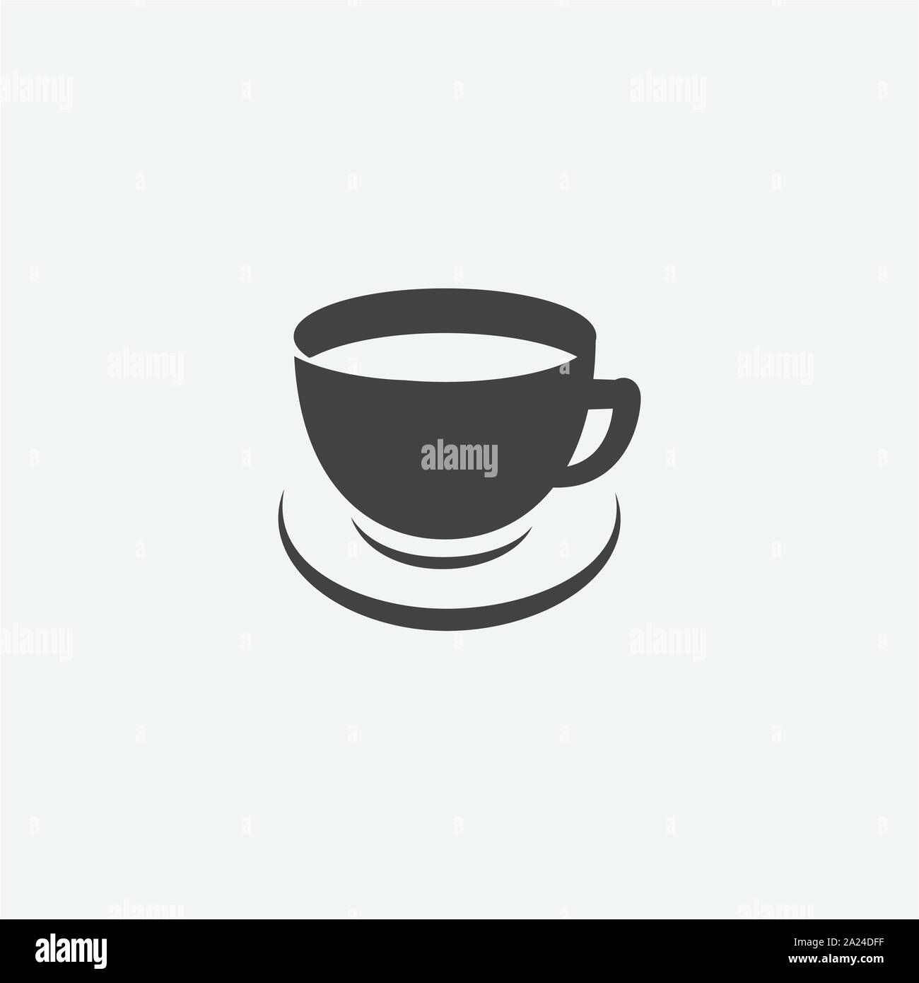 coffe logo icon vector illustration, coffe icon, coffee Stock Vector ...