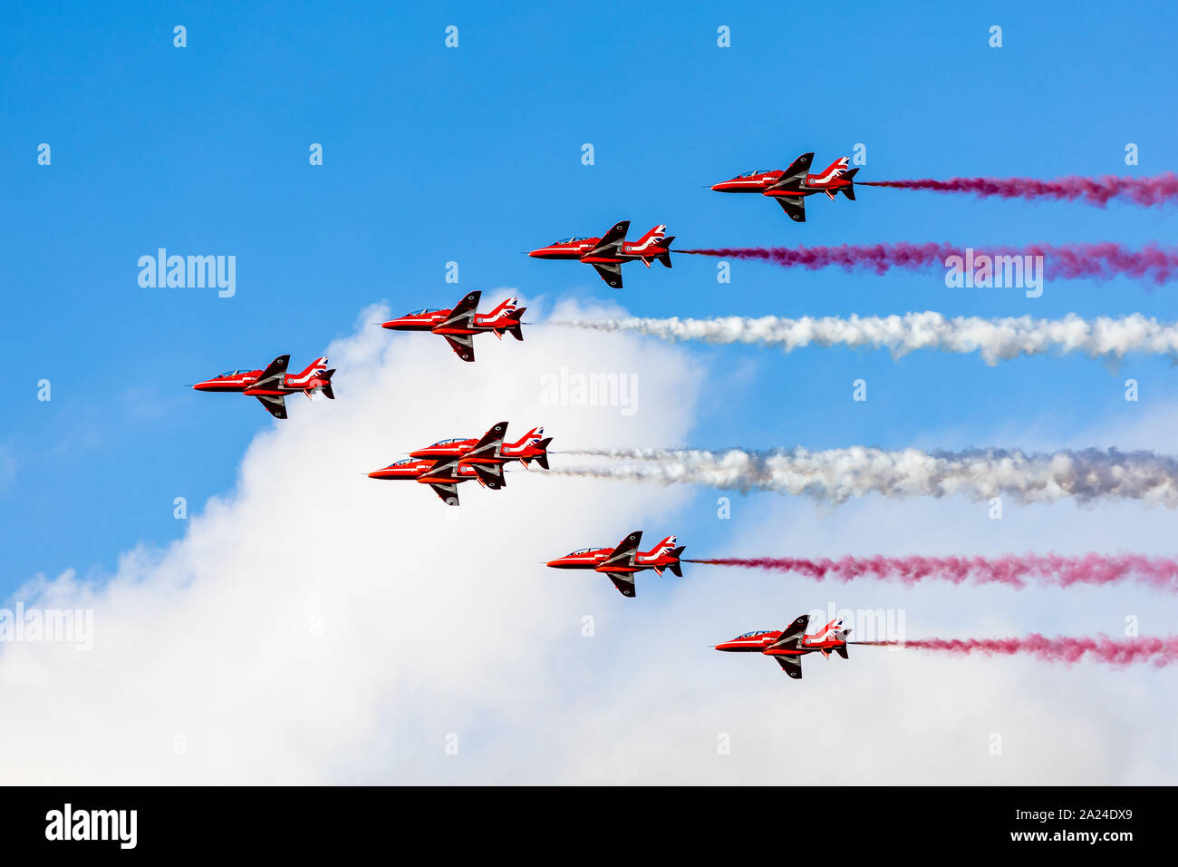 Red arrows display team 2019 hi-res stock photography and images - Alamy