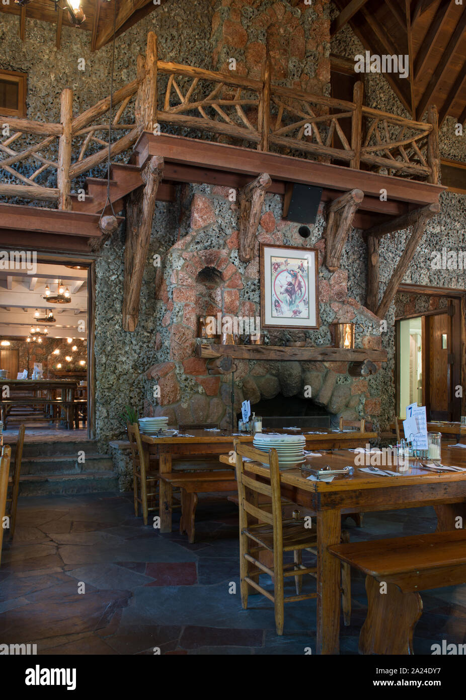 Dining hall in texas hi-res stock photography and images - Alamy