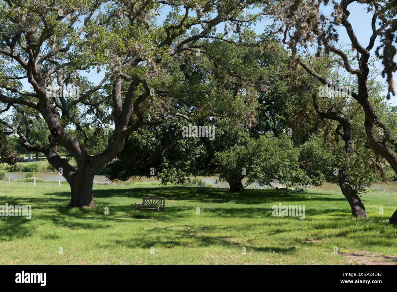 Part of the grounds of the Lyndon B. Johnson Ranch, once his and his ...