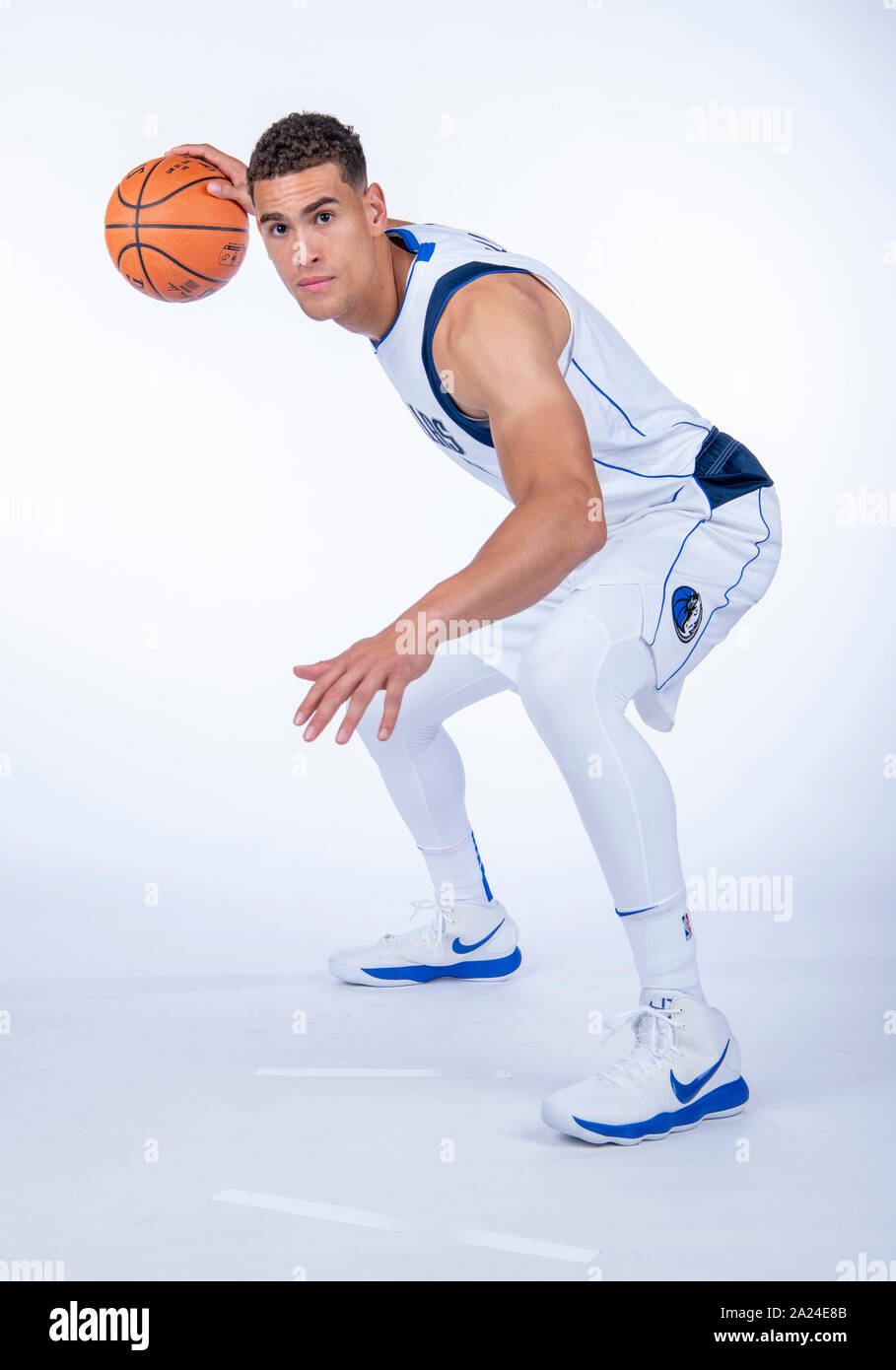 Sept 30, 2019: Dallas Mavericks forward Dwight Powell #7 poses during ...