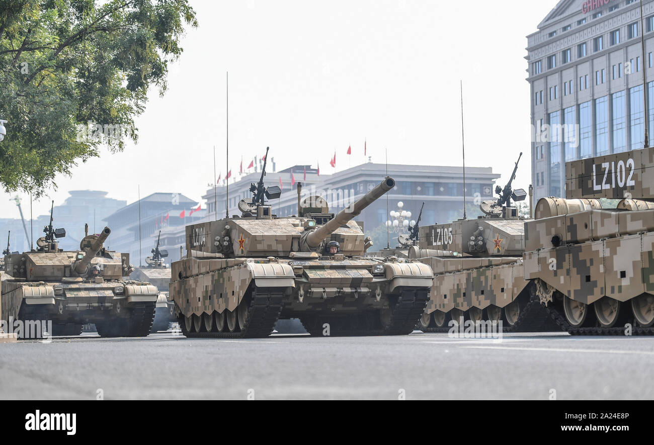 China military parade tanks hi-res stock photography and images - Alamy