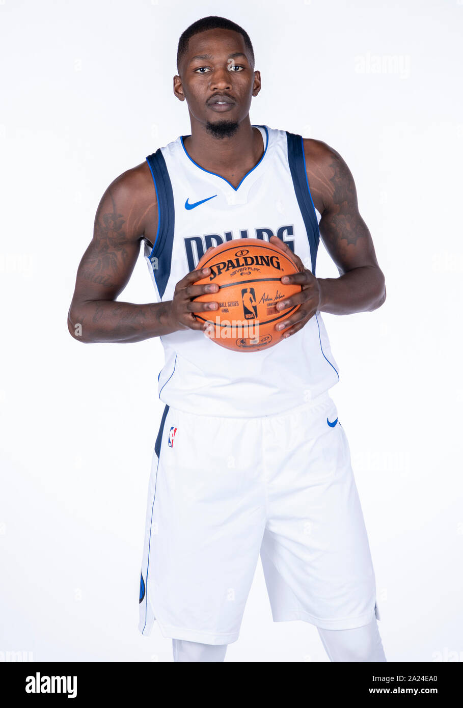 Sept 30, 2019: Dallas Mavericks forward Dorian Finney-Smith #10 poses ...