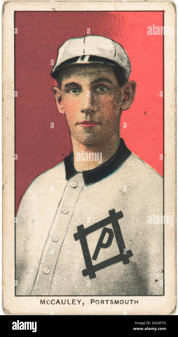 Pat McCauley, Portsmouth Team, baseball card portrait Stock Photo - Alamy