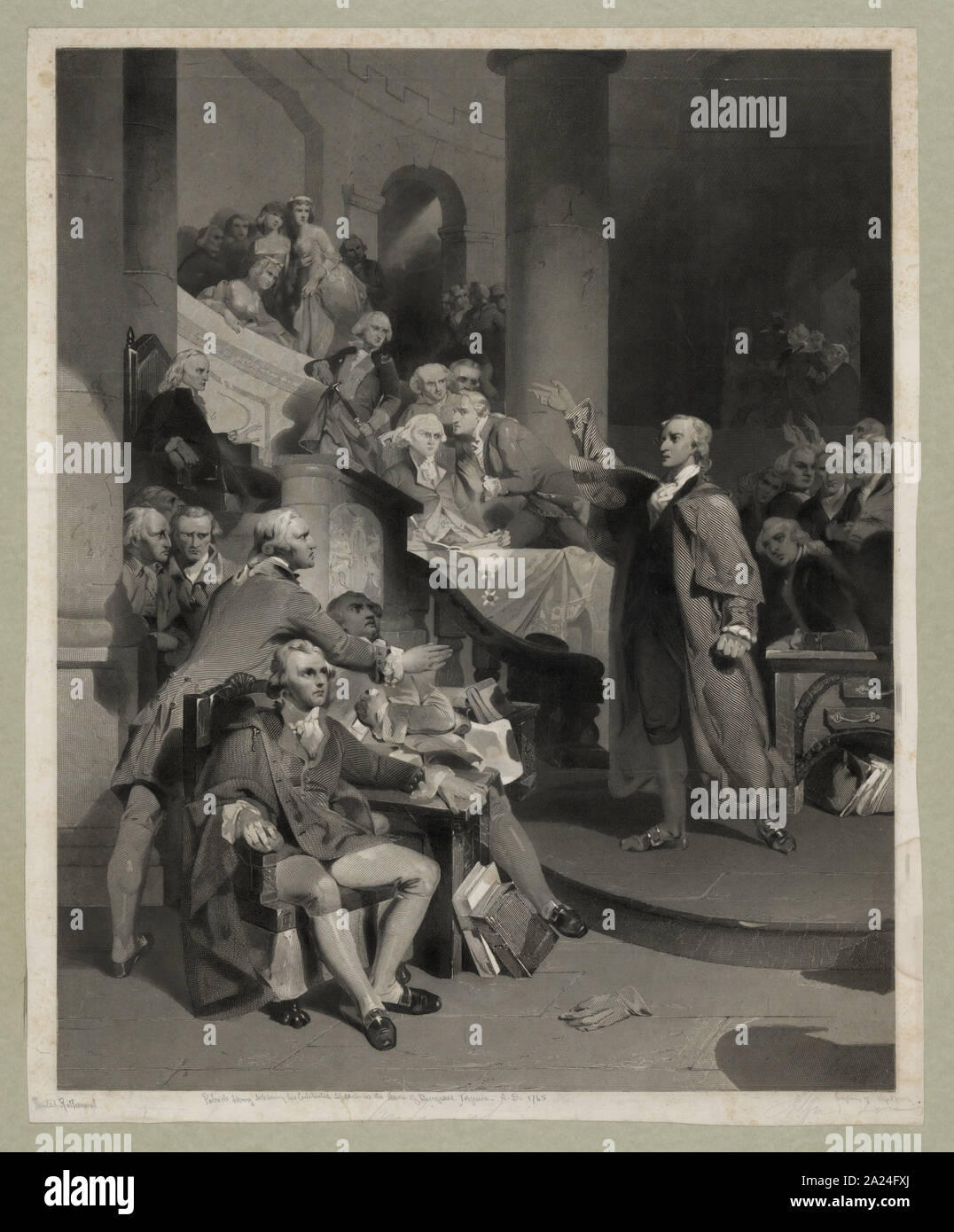 Virginia house of burgesses hi-res stock photography and images - Alamy