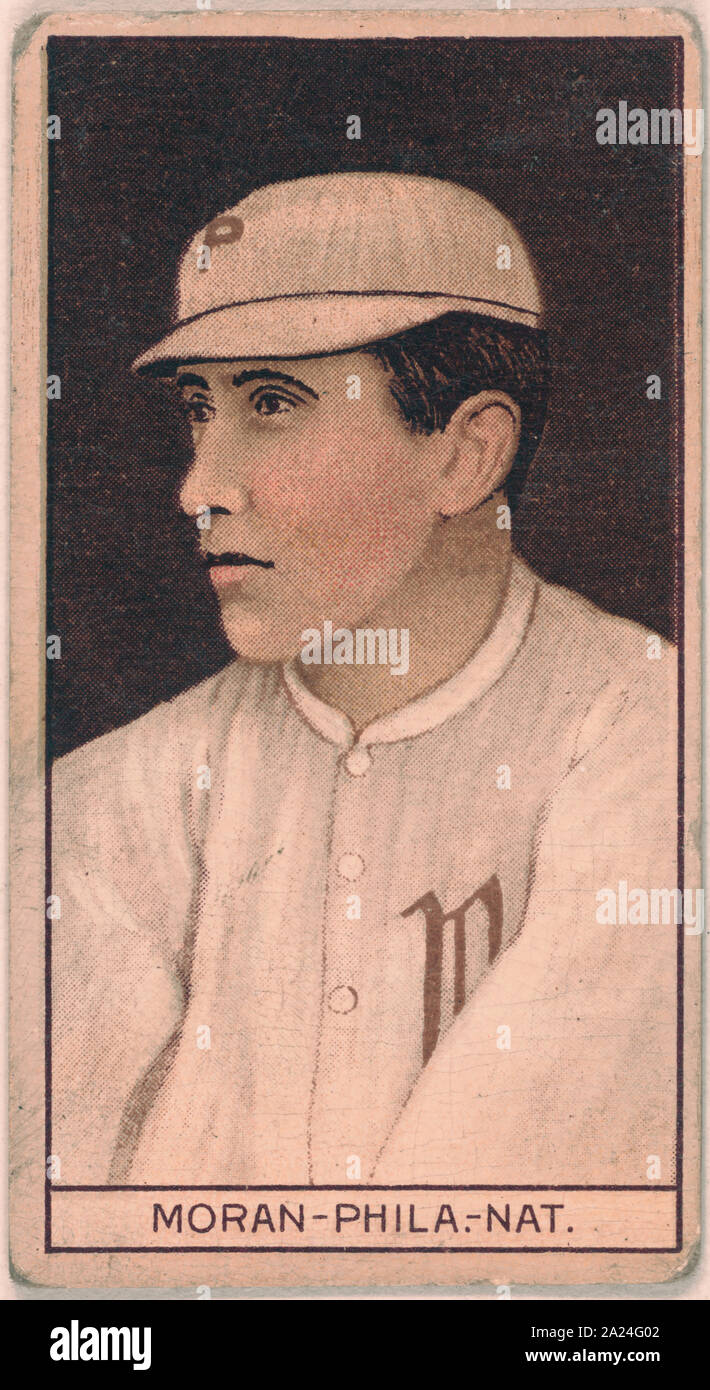 Patrick J. Moran, Philadelphia Phillies, baseball card portrait Stock Photo - Alamy
