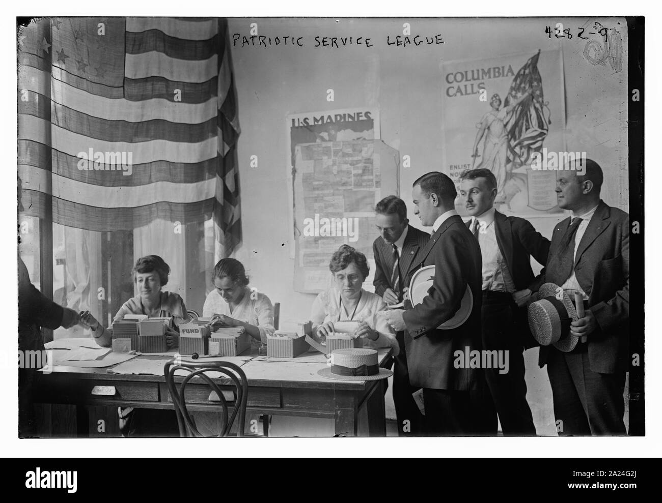 Patriotic Service League Stock Photo - Alamy