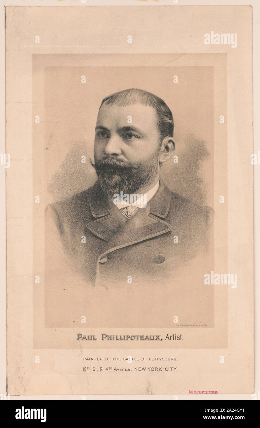 Paul Phillipoteaux, artist Stock Photo - Alamy