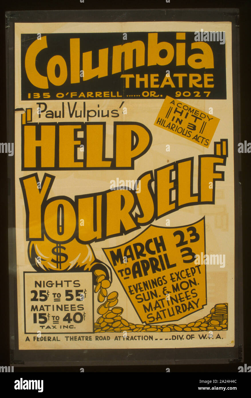 Paul Vulpius' Help yourself Stock Photo - Alamy