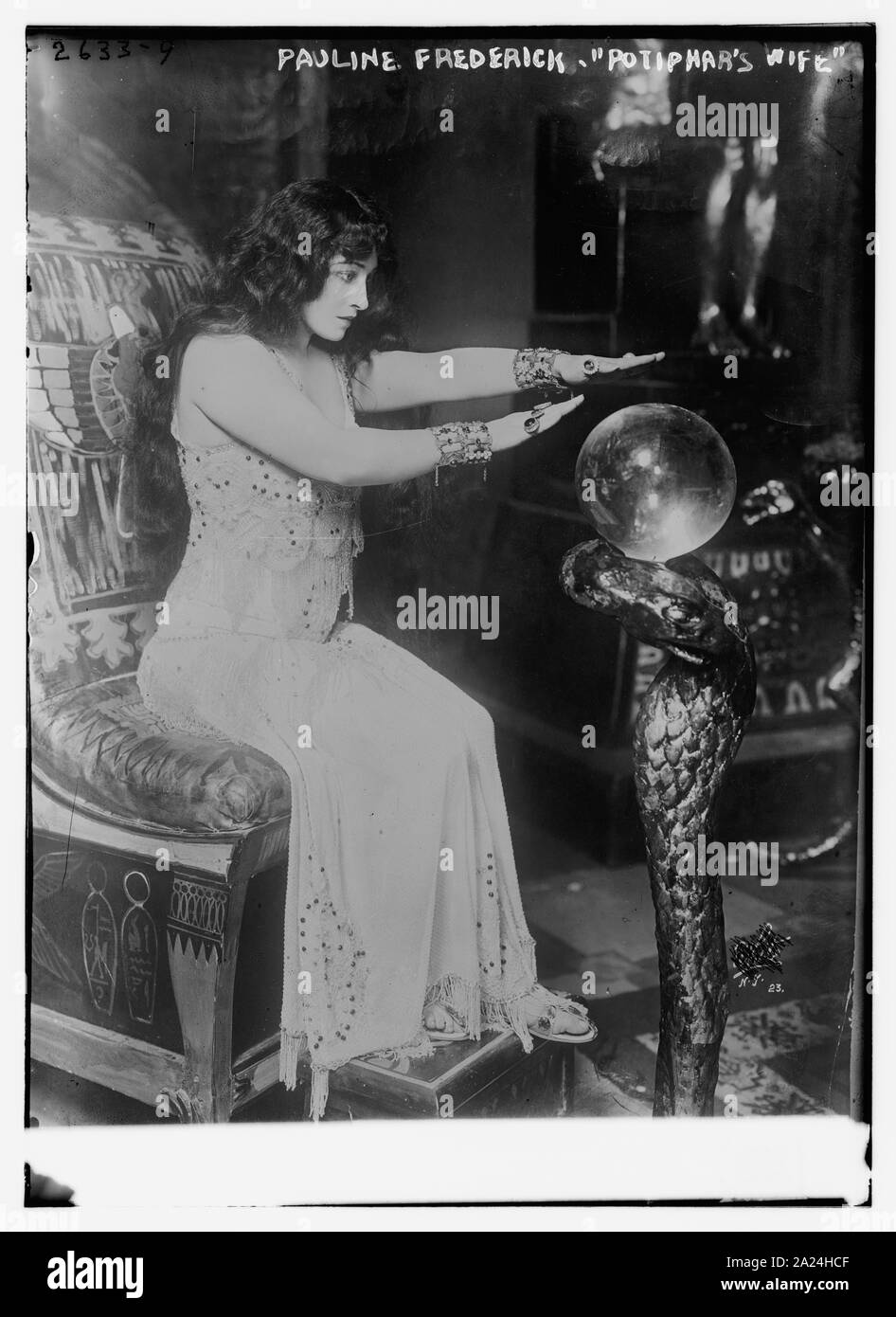 Pauline Frederick - Potiphar's wife from the play Joseph and His ...