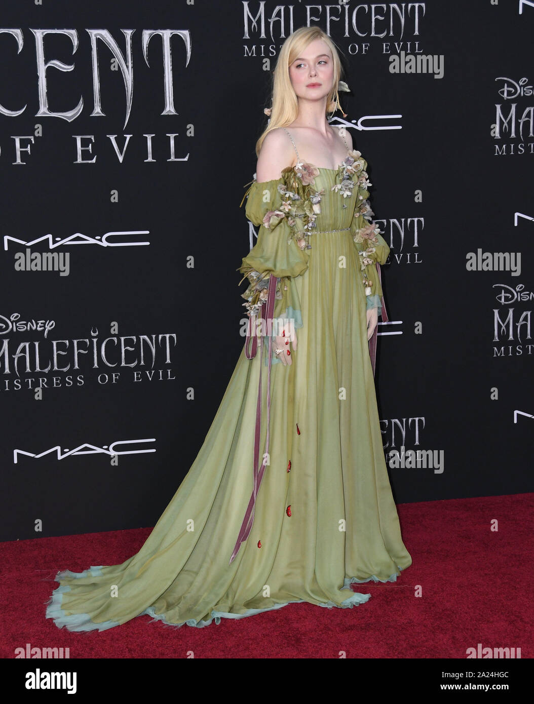 Hollywood, California, USA. 30th Sep, 2019. Elle Fanning. Disney's ...