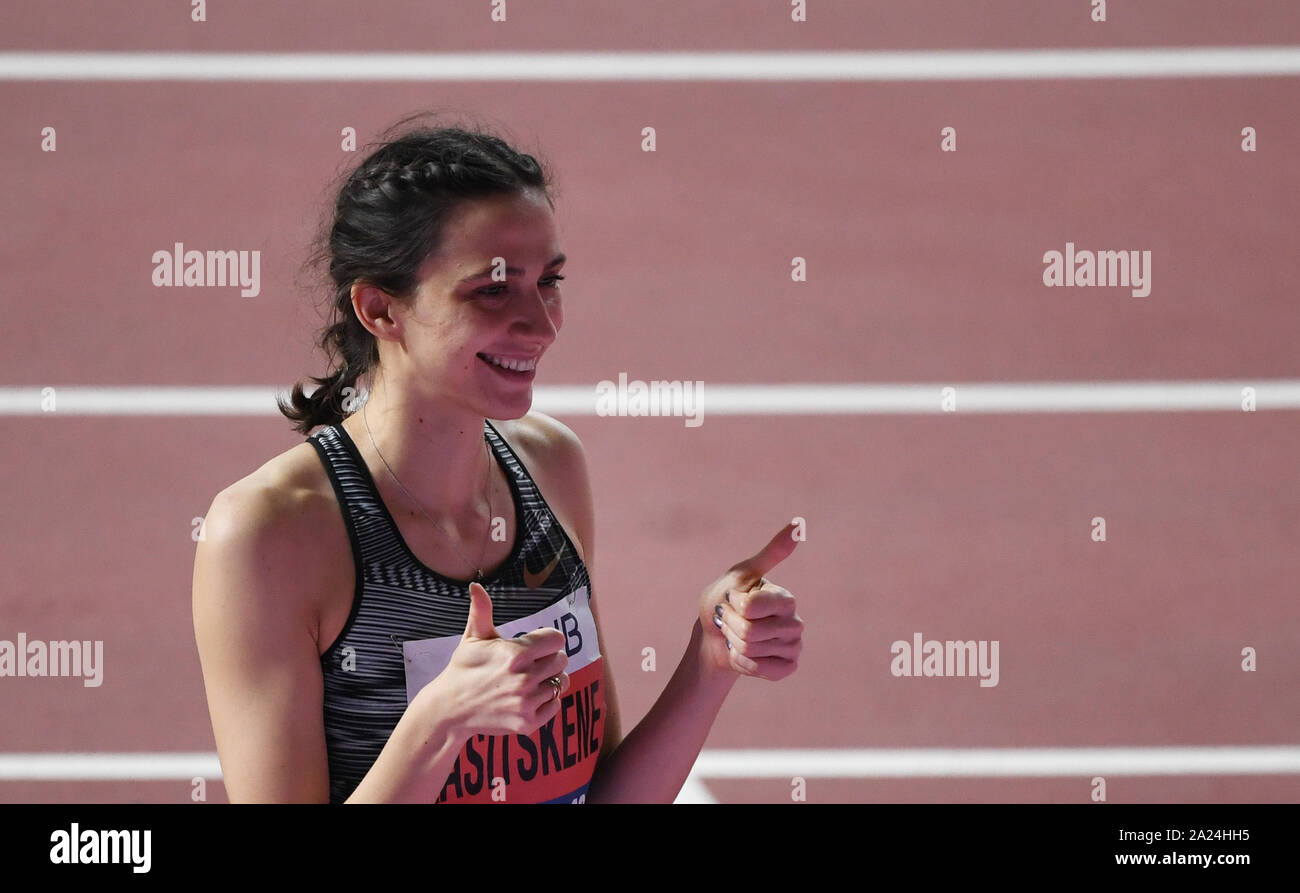 Doha, Qatar. 30th Sep, 2019. Authorised neutral athlete Mariya ...