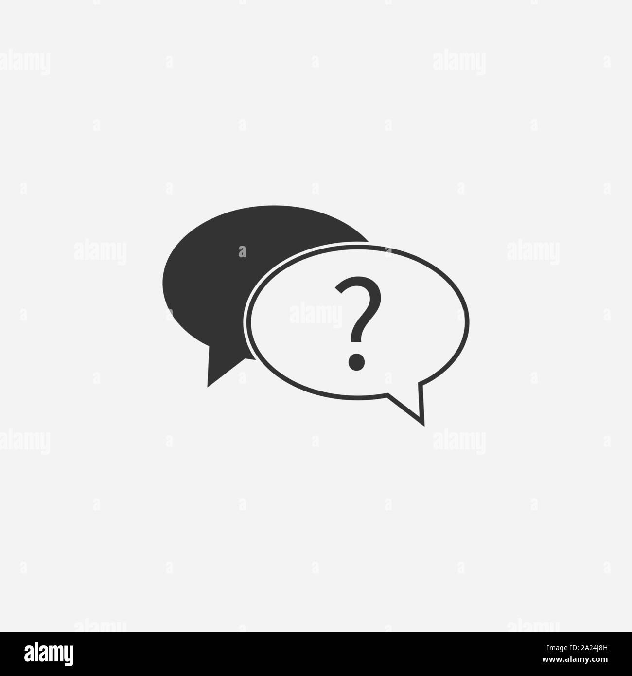 Question mark help vector hi-res stock photography and images - Alamy