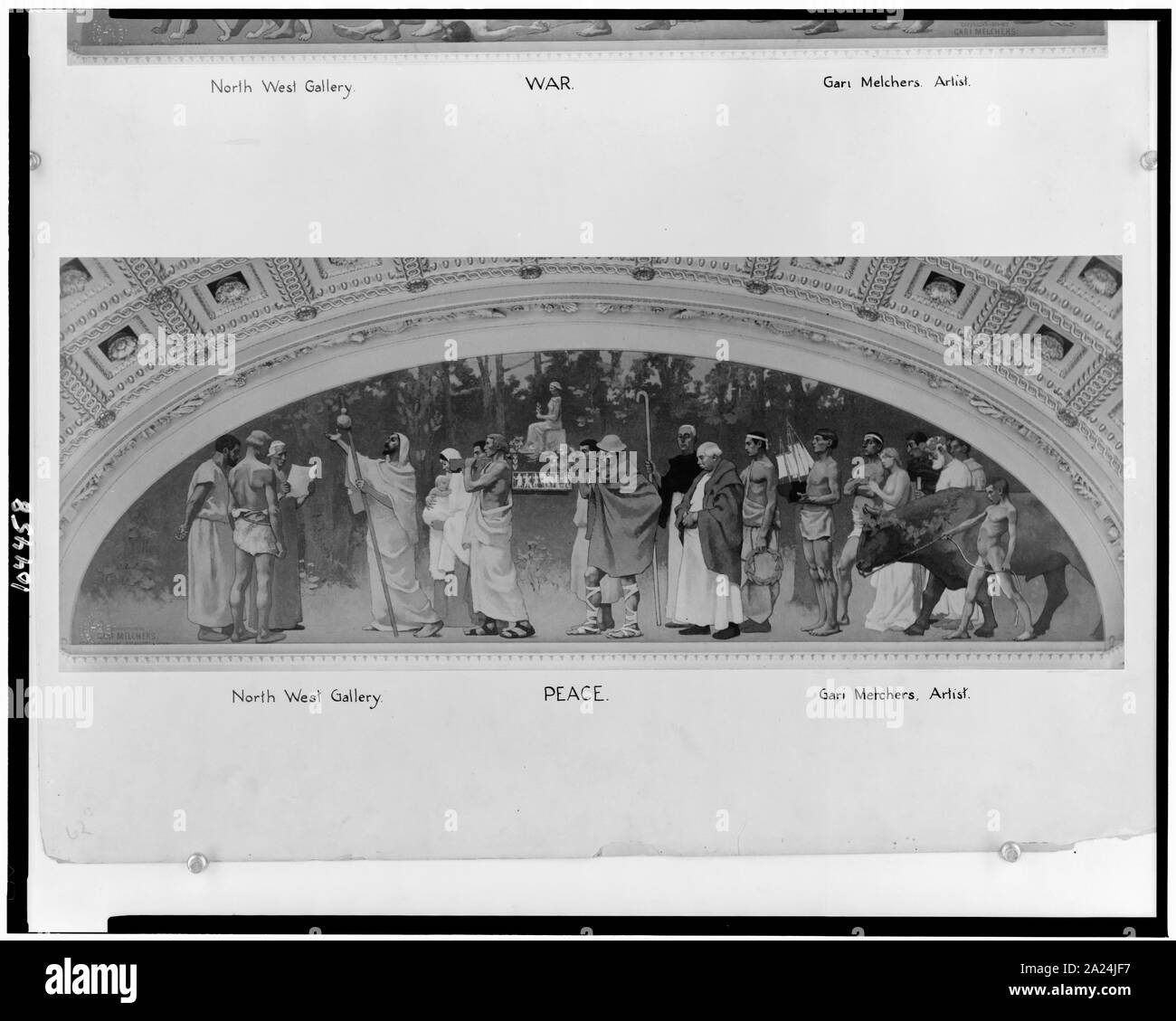 Peace, northwest gallery / Gari Melchers, artist Stock Photo - Alamy