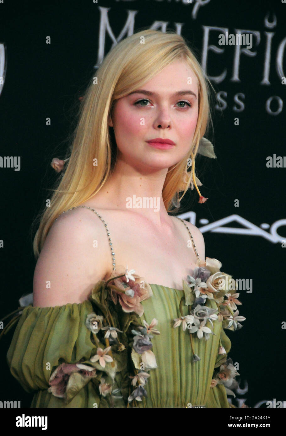 Hollywood, California, USA 30th September 2019 Actress Elle Fanning ...