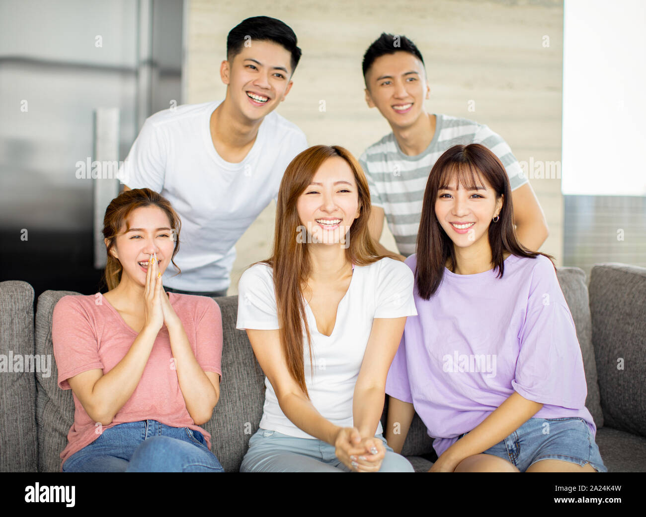 Guy girl having fun on hi-res stock photography and images - Alamy