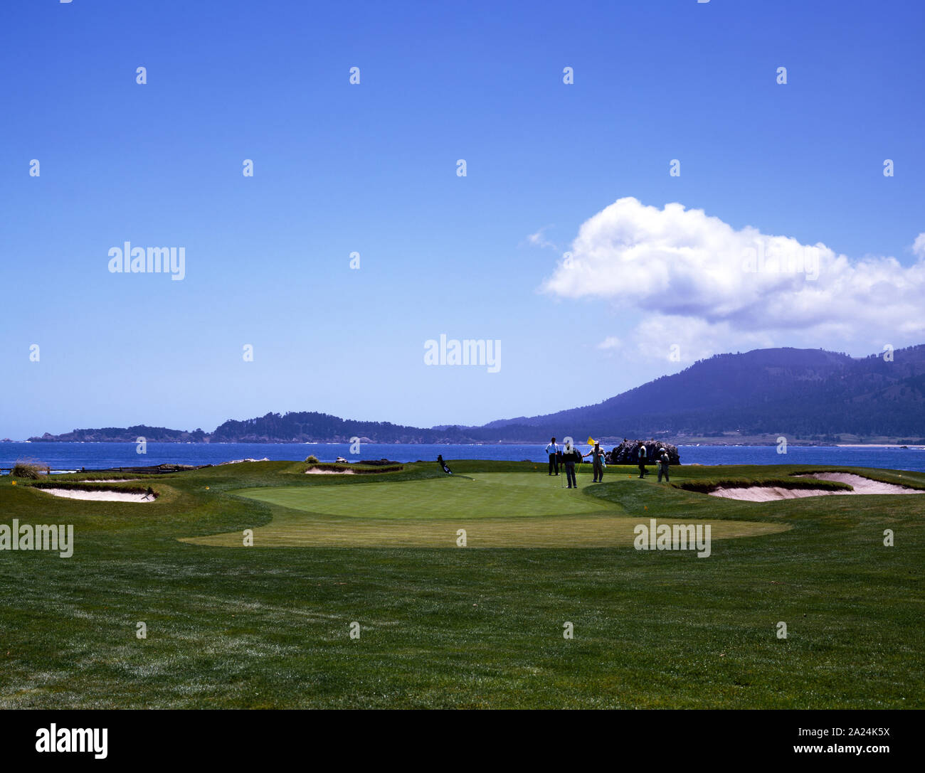 Pebble Beach Golf Club, Pebble Beach, California Stock Photo - Alamy