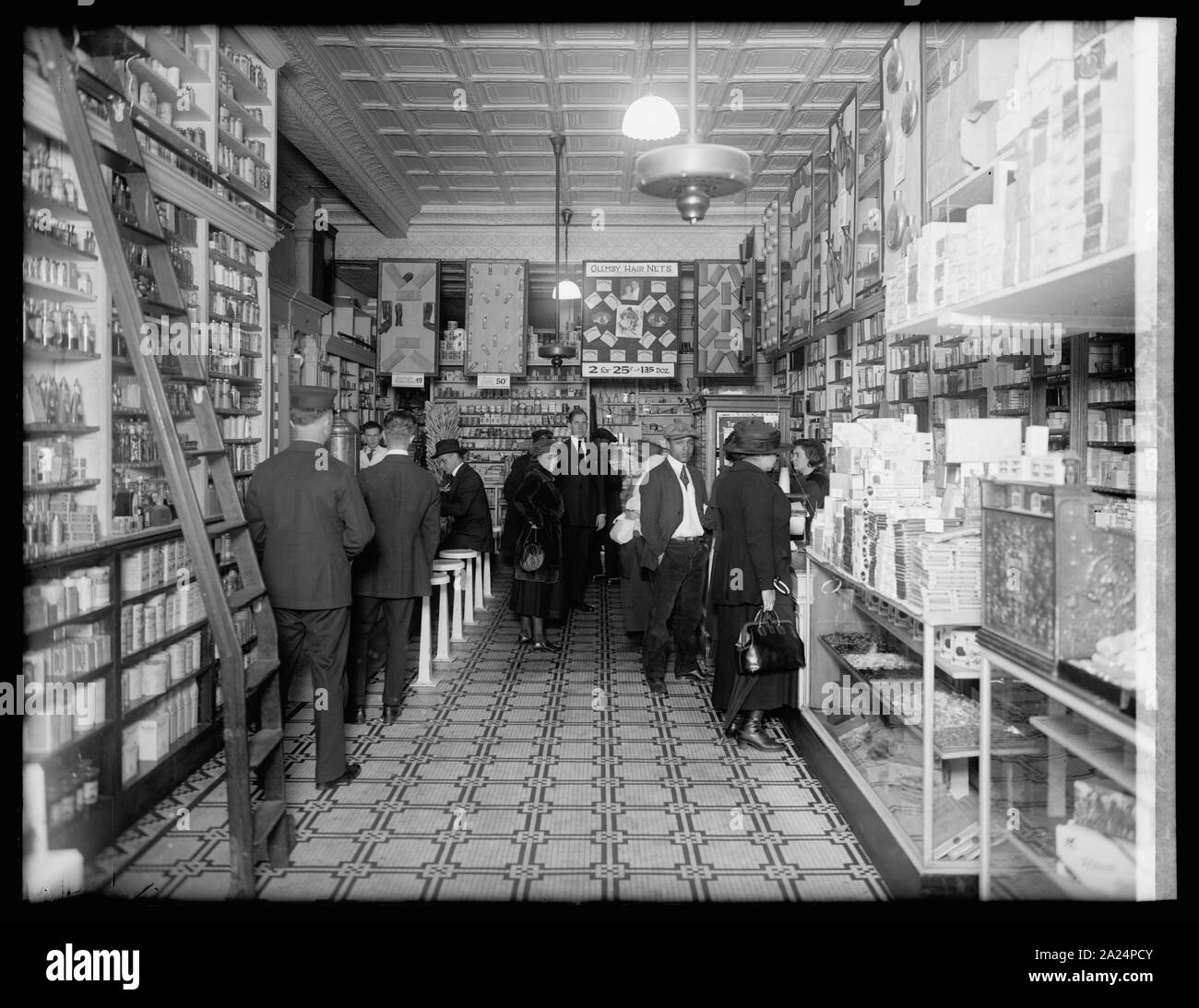 Peoples Drug Store, interior, 14 & U, Washington, D.C Stock Photo - Alamy
