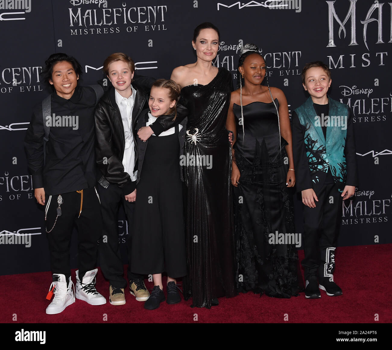 September 30, 2019, Hollywood, California, USA: Pax Jolie-Pitt, Shiloh ...