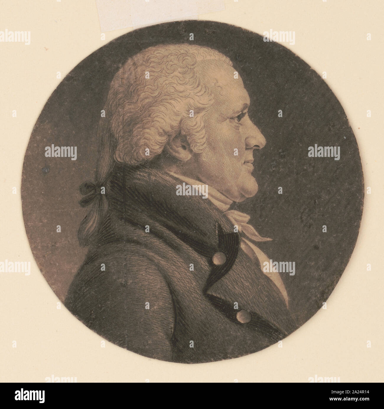 Perez Morton, head-and-shoulders portrait, right profile Stock Photo ...