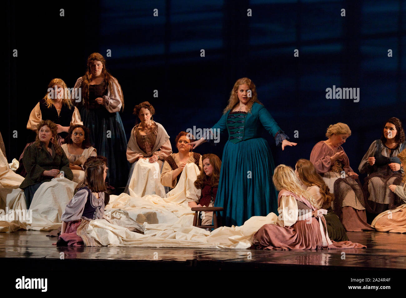 Performance of The Flying Dutchman Opera in Mobile, Alabama Stock Photo ...