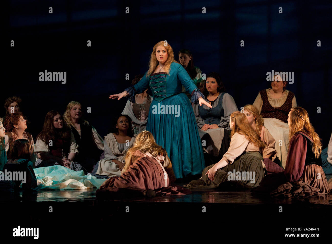 Performance of The Flying Dutchman Opera in Mobile, Alabama Stock Photo ...