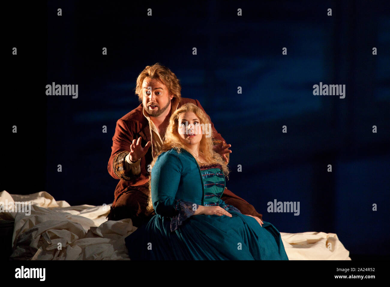 Performance of The Flying Dutchman Opera in Mobile, Alabama Stock Photo ...