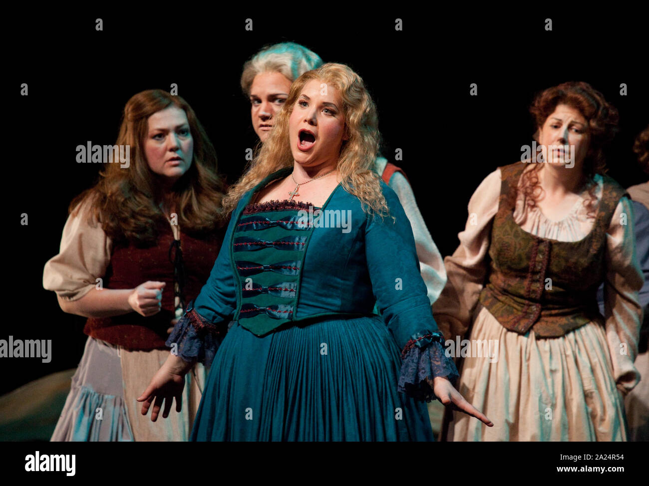 Performance of The Flying Dutchman Opera in Mobile, Alabama Stock Photo ...